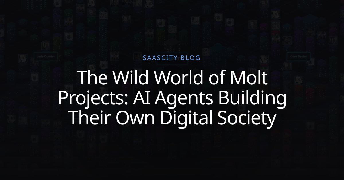 The Wild World of Molt Projects: AI Agents Building Their Own Digital ...